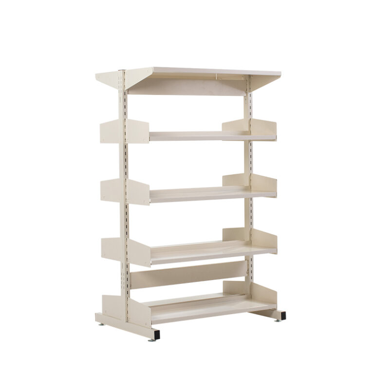 Static Metal Shelving Units Double Sided – Fry Library & School Supplies