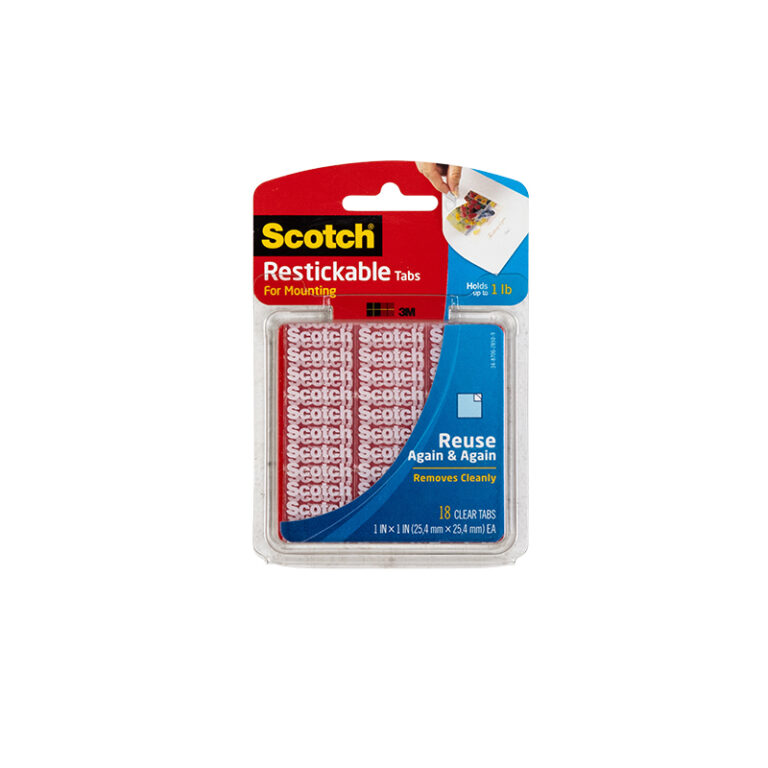 Scotch Restickable Mounting Tabs – Fry Library & School Supplies