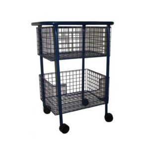Wire Basket Trolley – Fry Library & School Supplies