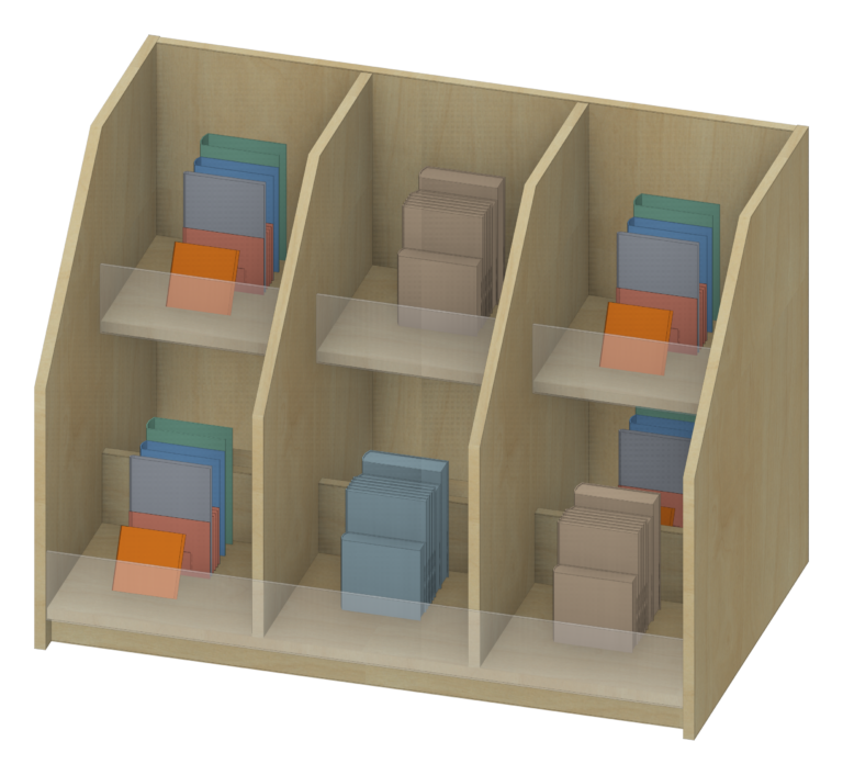 Special Open Bookcase Unit – Fry Library & School Supplies