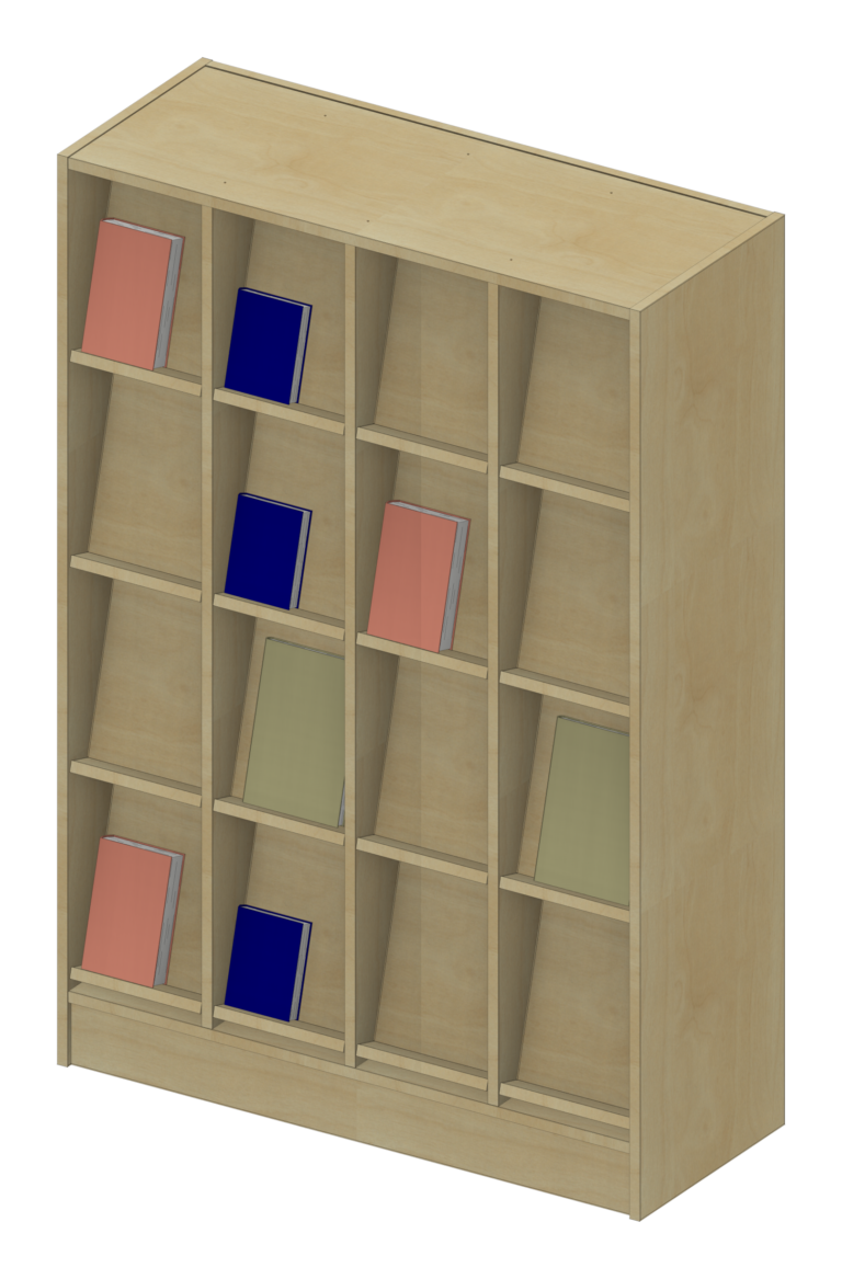 Flip Magazine Display Unit – Fry Library & School Supplies