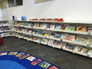 Single Sided Metal Shelving Browser Bin Unit – Fry Library & School ...