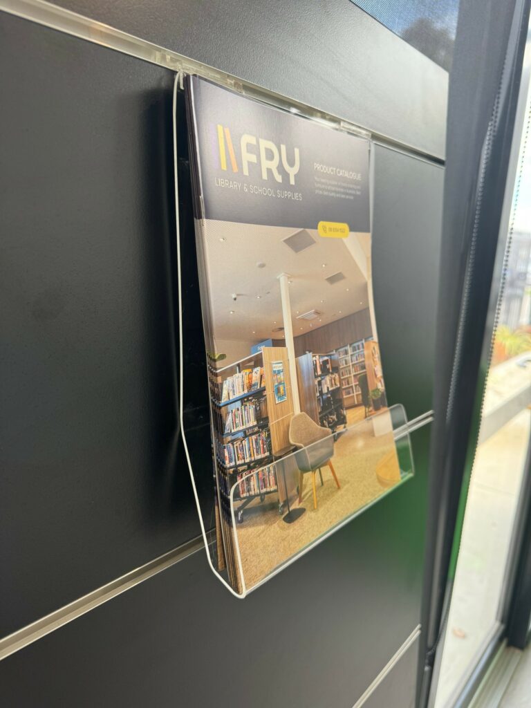Acrylic Book Holders -Magazine/Picture Book – Fry Library & School Supplies