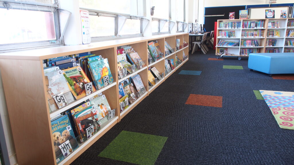 Front Acrylic Bookcase 2 x shelves High – Fry Library & School Supplies