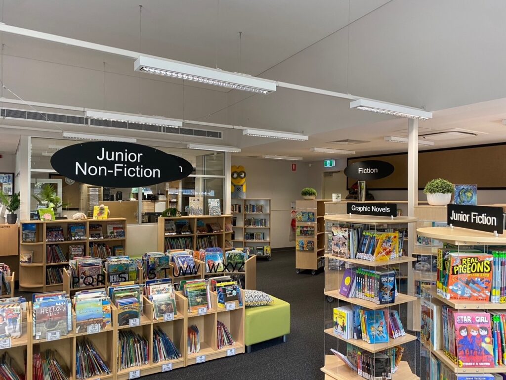 Hanging Library Signs – Fry Library & School Supplies