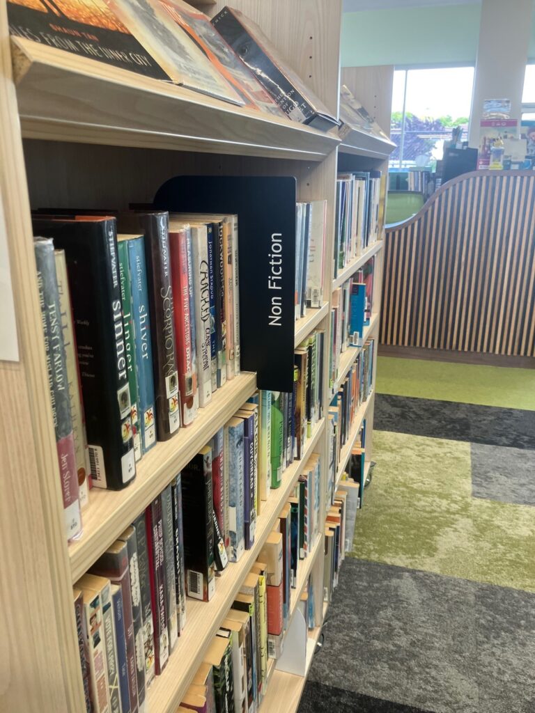 Shelf Category Signs – Fry Library & School Supplies