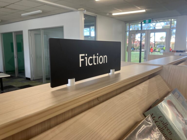 Free Standing Category Signs – Fry Library & School Supplies