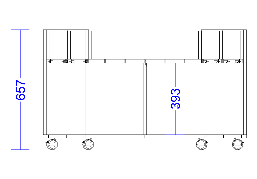 Curved acrylic browser box with standing picture books underneath – Fry ...