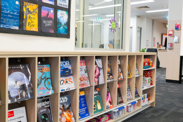 Acrylic Flip Magazine Display Unit – Fry Library & School Supplies