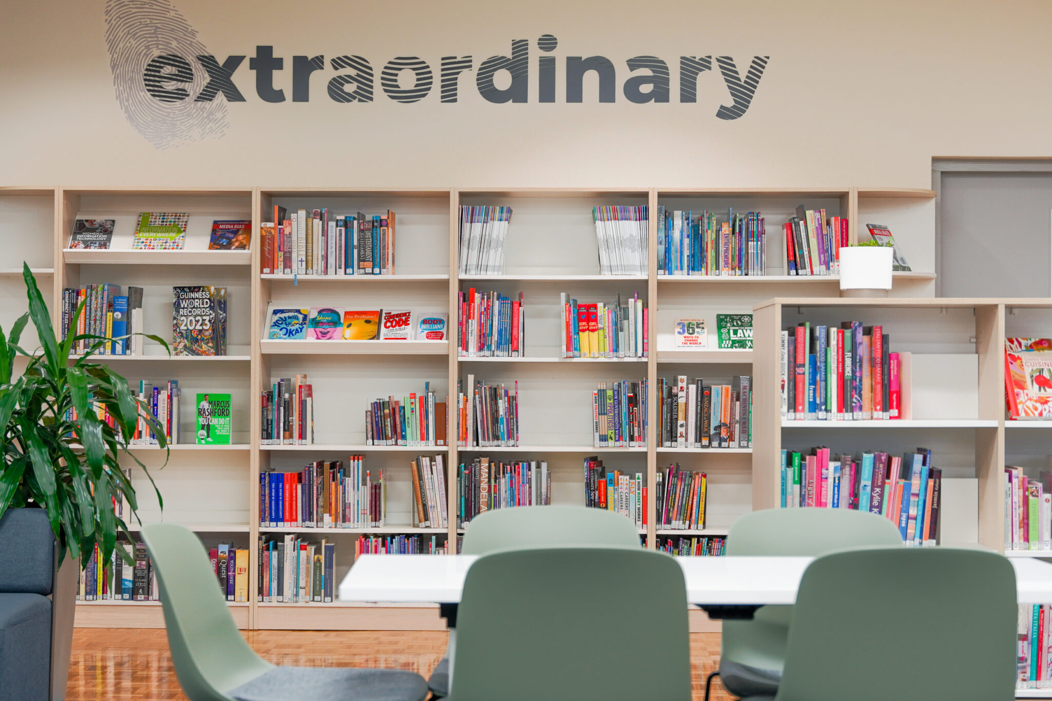 Custom Laminex Single Sided Shelving – Fry Library & School Supplies