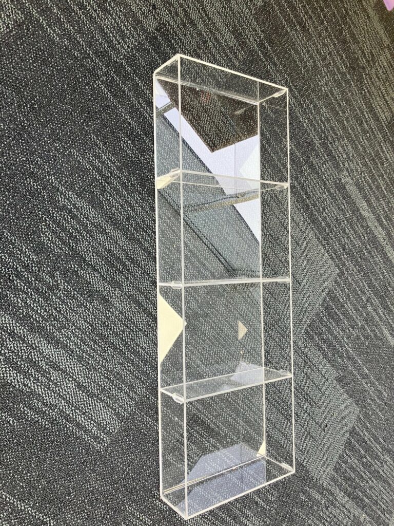 4 Section Acrylic Front Facing Book Conversion Box – Fry Library ...