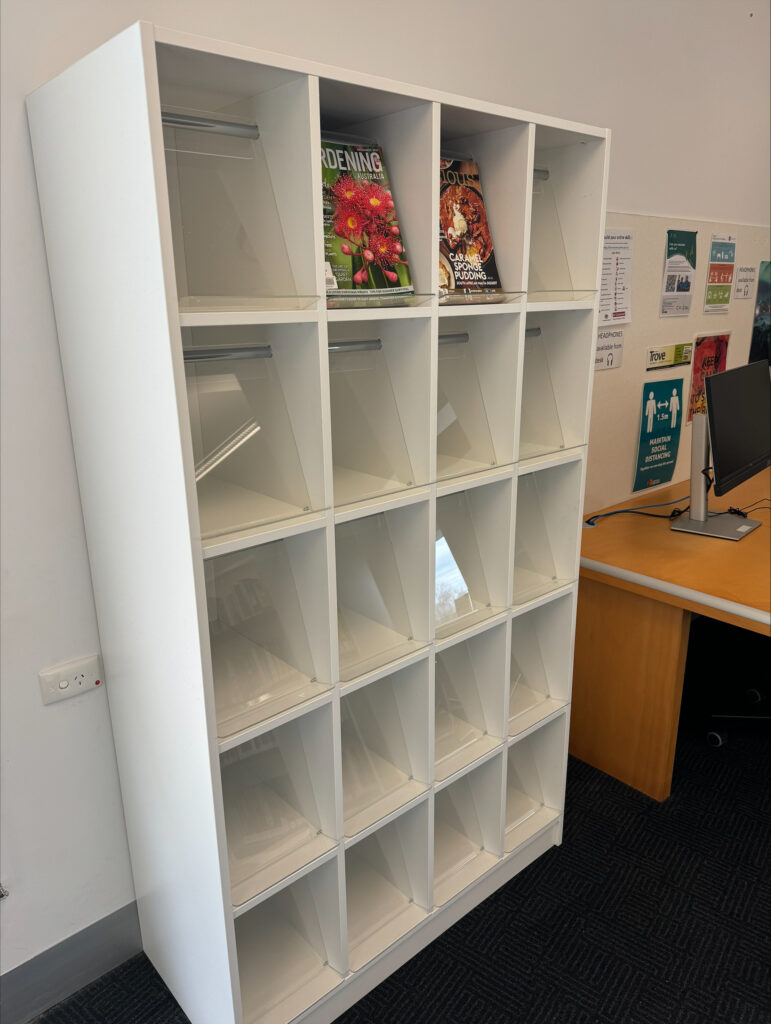 Acrylic Flip Magazine Display Unit – Fry Library & School Supplies